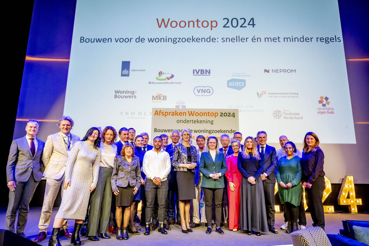 Woontop: concrete afspraken voor 100.000 nieuwe woningen per jaar | Nieuwsbericht | Rijksoverheid.nl